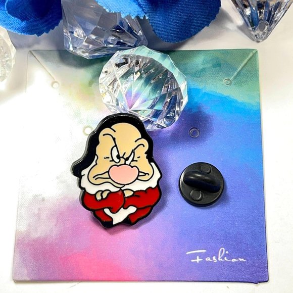 Boutique | Jewelry | Seven Dwarfs Grumpy Disney Themed Pin | Poshmark